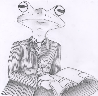 kitty's illustrations: frog man