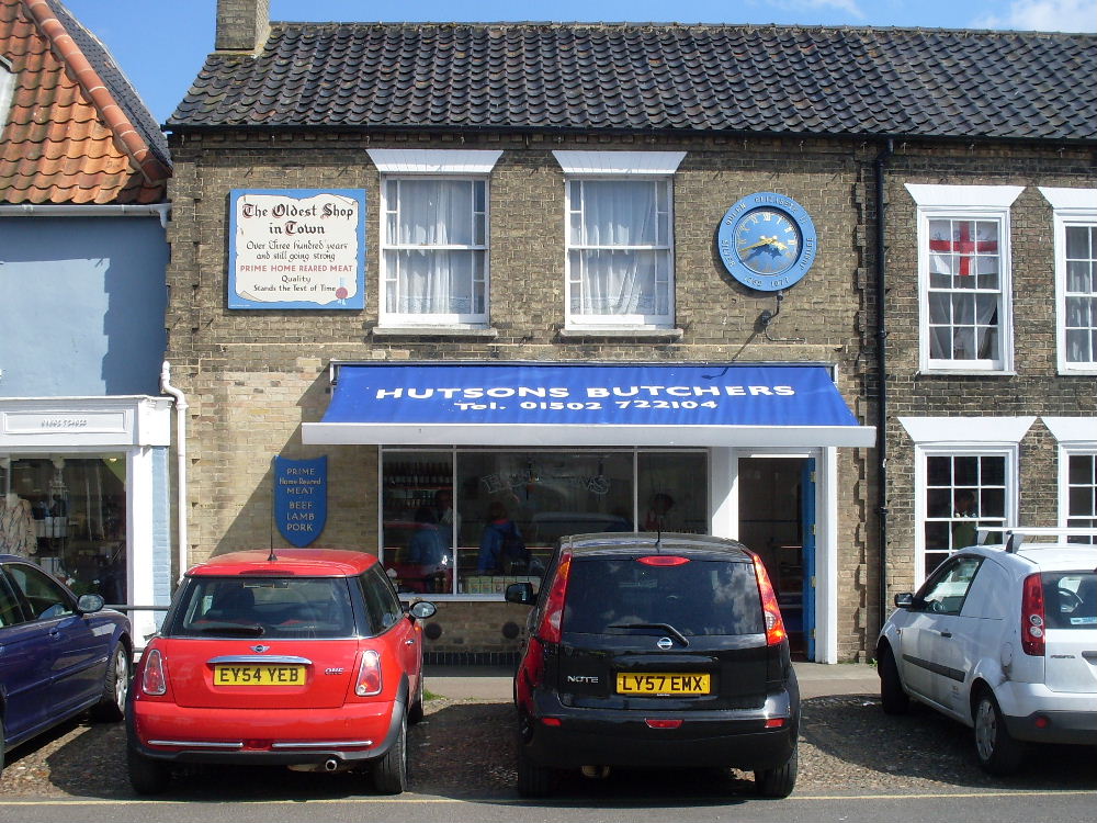 Pork Pie News: Hutsons Butchers of Southwold