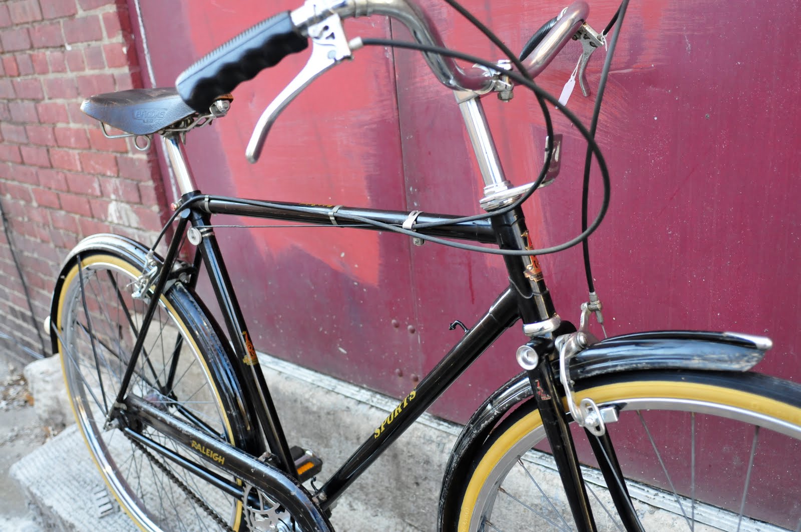 Vic's Classic Bikes: 1969 Raleigh Sport 3 Speed - $275