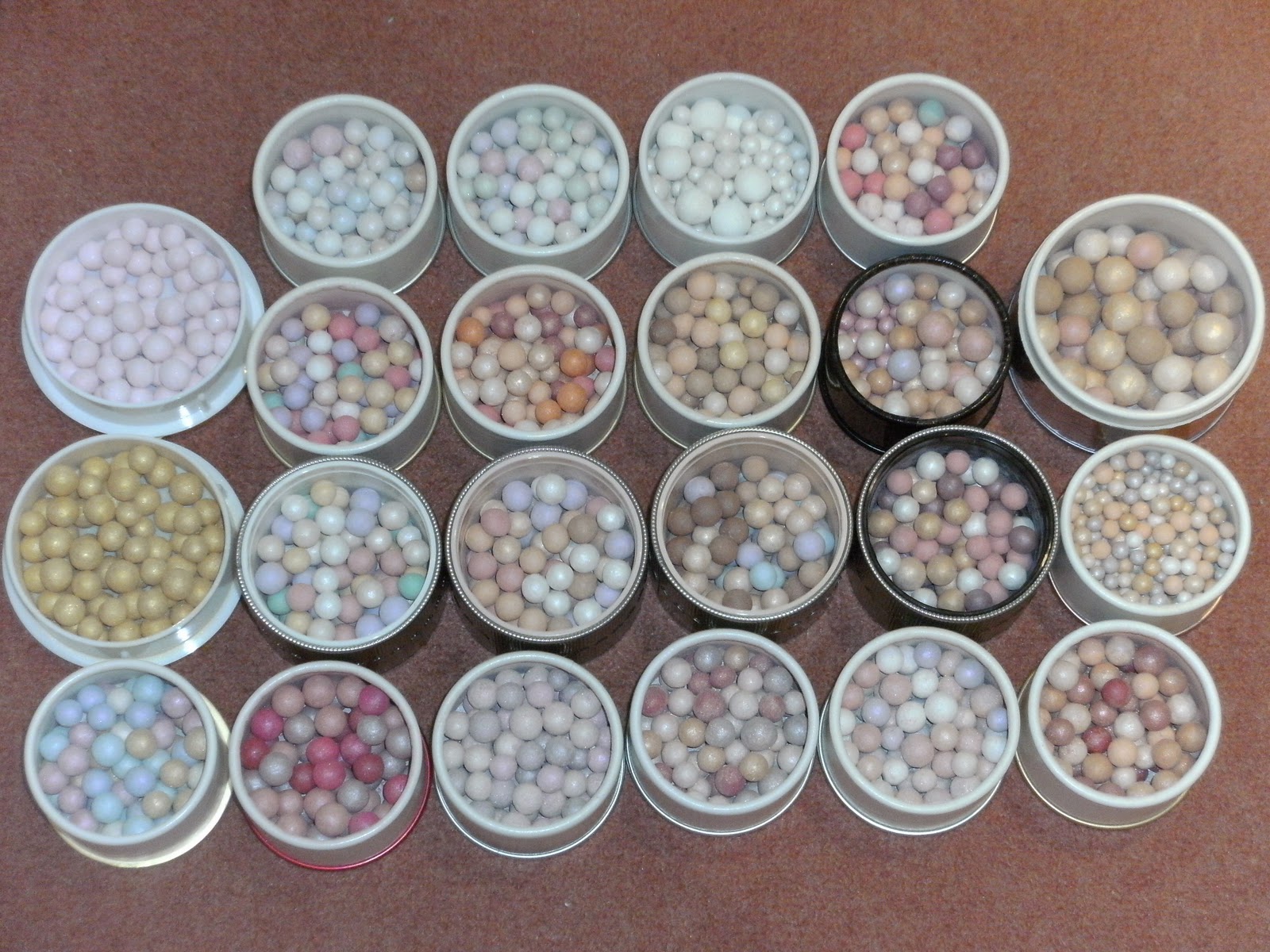 Pleasureflush: Guerlain Perles D'Or Meteorites and pictures of my ...