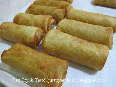 Resep Lumpia Goreng Isi Sayuran | Just Try & Taste