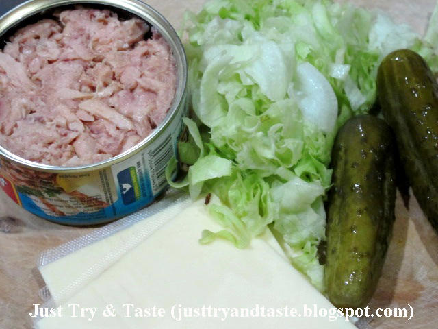 Sandwich Roti Gandum Isi Tuna | Just Try & Taste