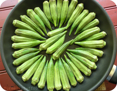Turmeric & Saffron: Khoresh Bamieh Khuzestani - Southern Iranian Okra ...
