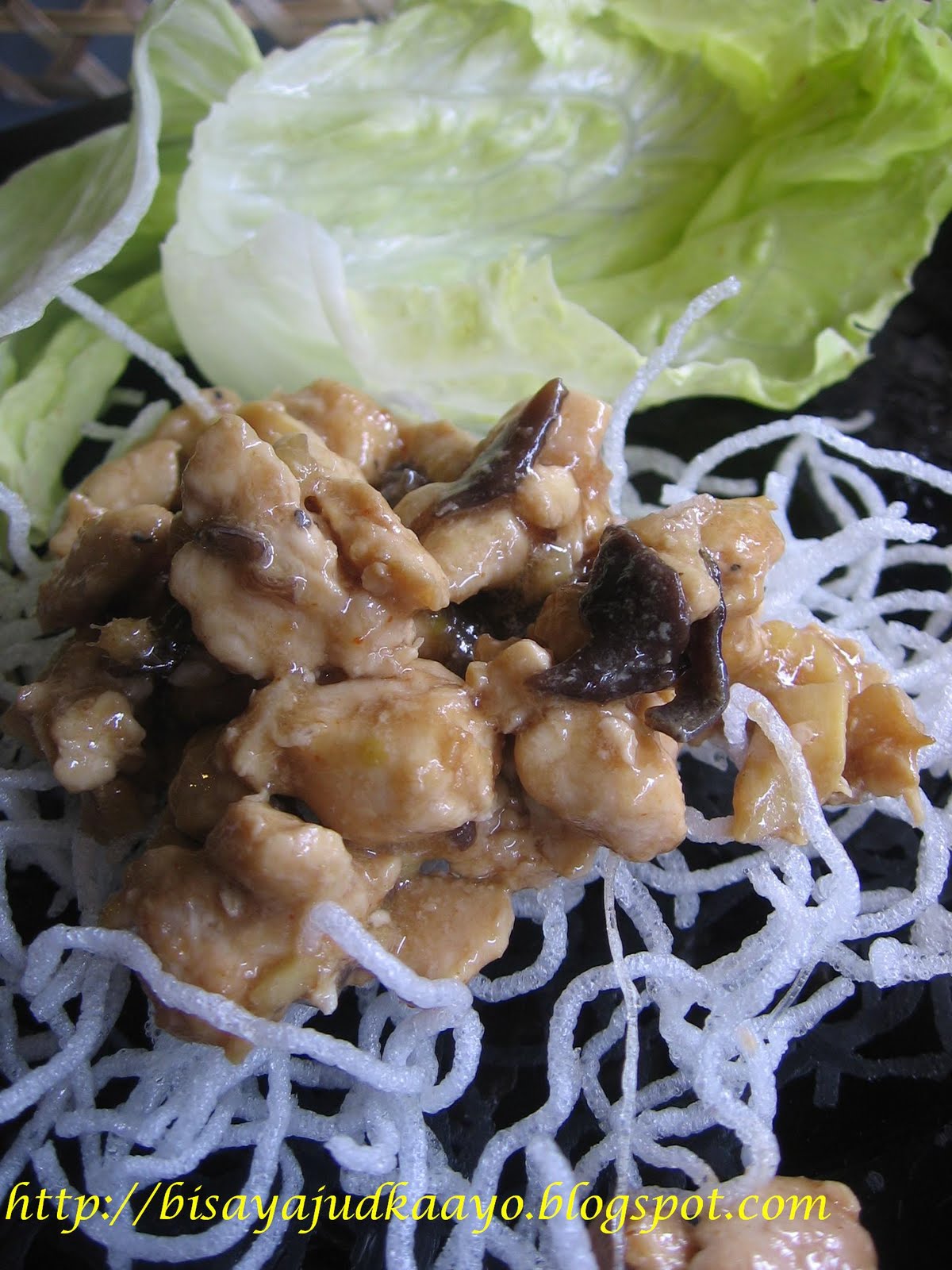 Inato lang Filipino Cuisine and More: CHICKEN LETTUCE WRAP A LA P.F ...