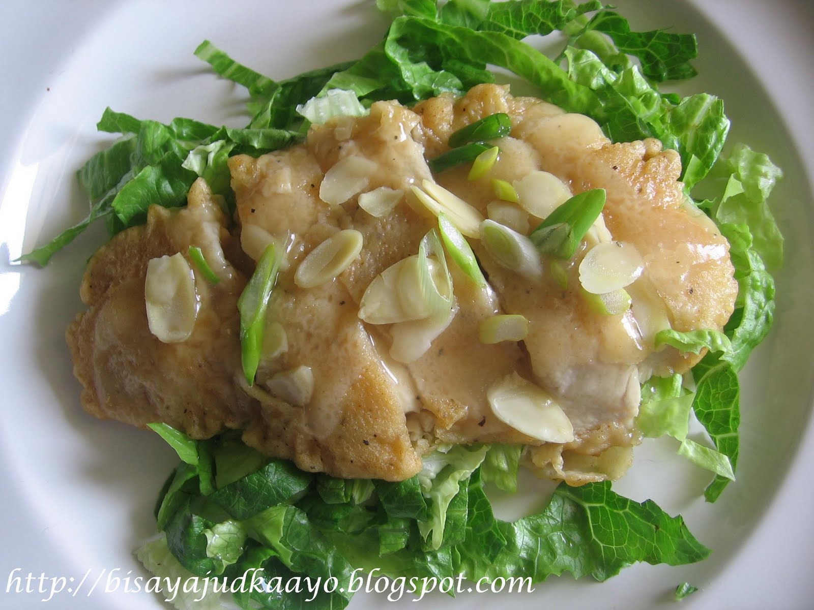 Inato lang Filipino Cuisine and More: ALMOND CHICKEN