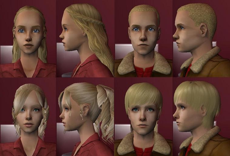 arathea's Sims 2: More faces