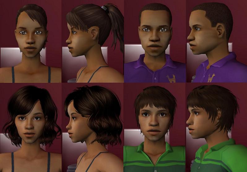 arathea's Sims 2: More faces