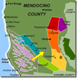 We Study Wine: Name the sub AVA's of Mendocino