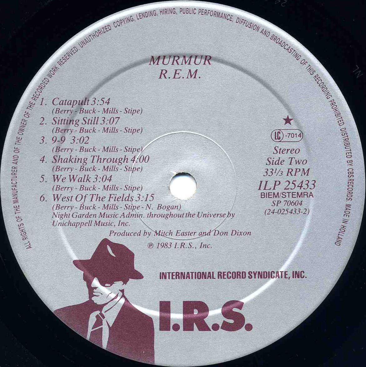 Musicotherapia: R.E.M. - Murmur (1983)