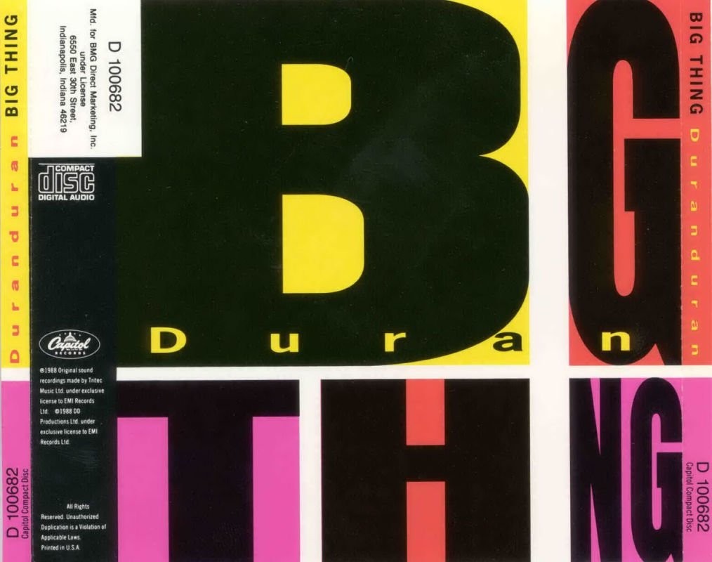 Musicotherapia: Duran Duran - Big Thing (1988)