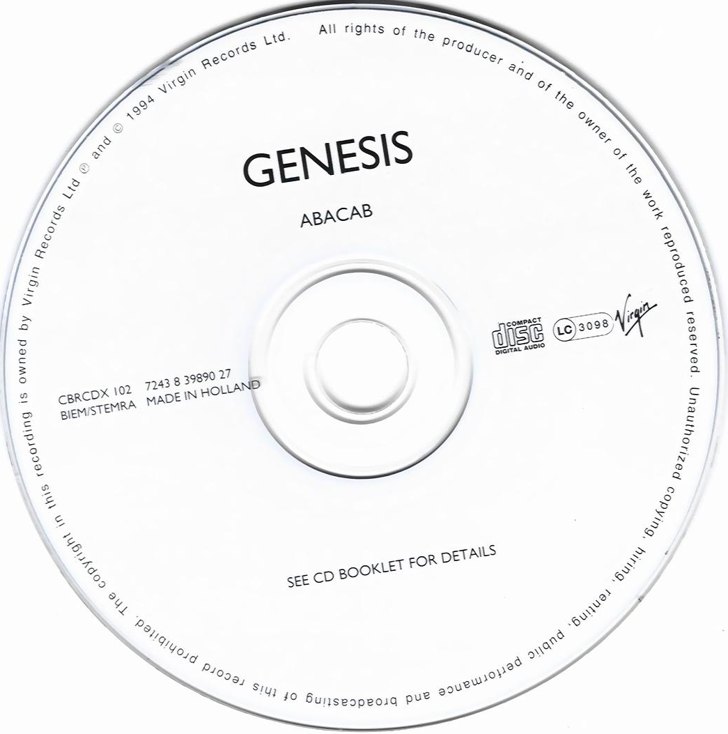 Musicotherapia: Genesis - Abacab (1981)