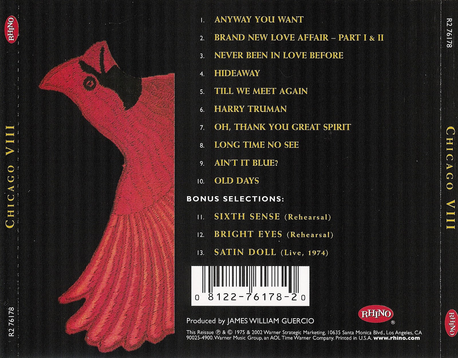 Musicotherapia: Chicago - VIII (1974)