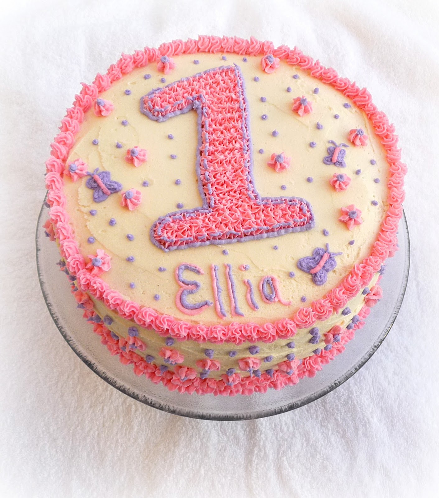 Family, Food, and Fun: "First Birthday" Cake