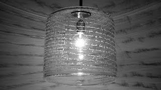 SeekingDecor: Alison Berger's Scripted Pendant Chandelier