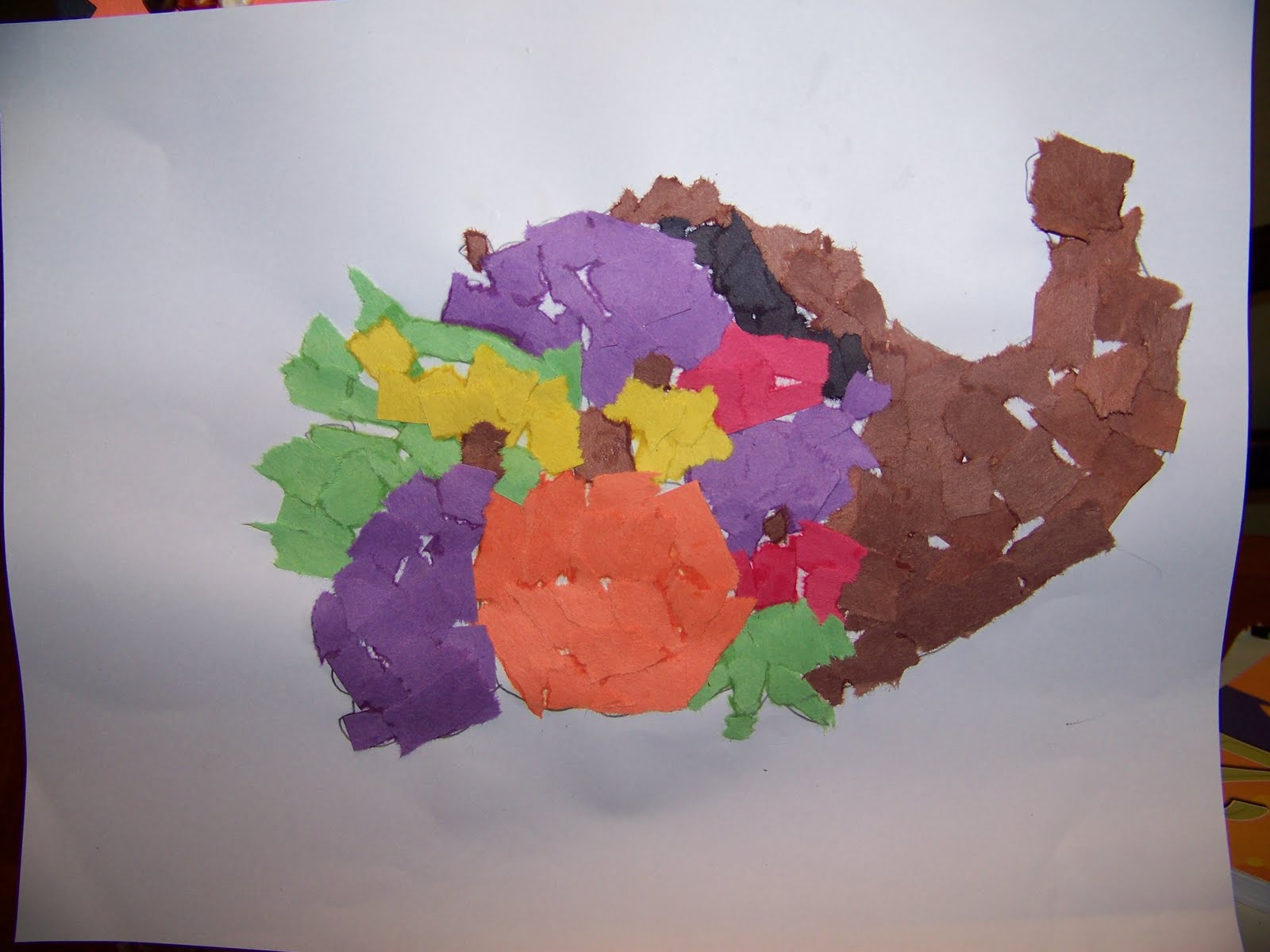 My Four Girls: mosaic cornucopia