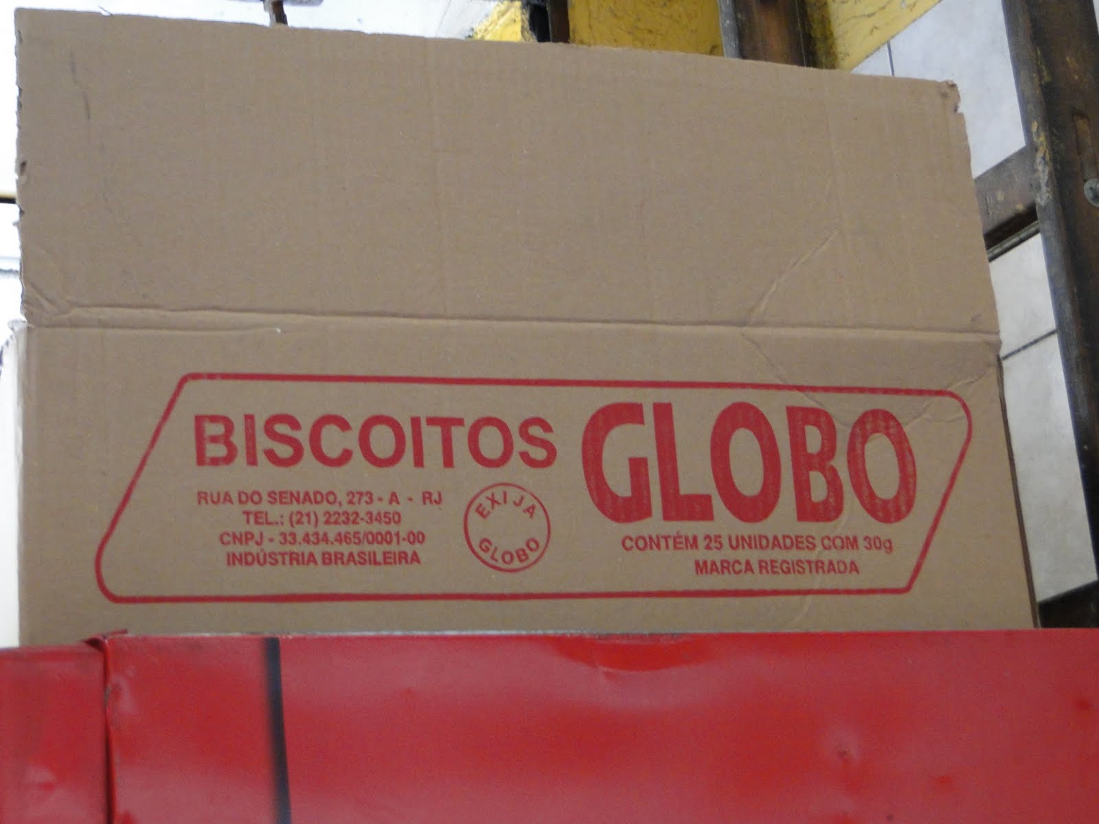 Correio da Lapa: Biscoitos Globo, o dono, a cortesia e a admiração