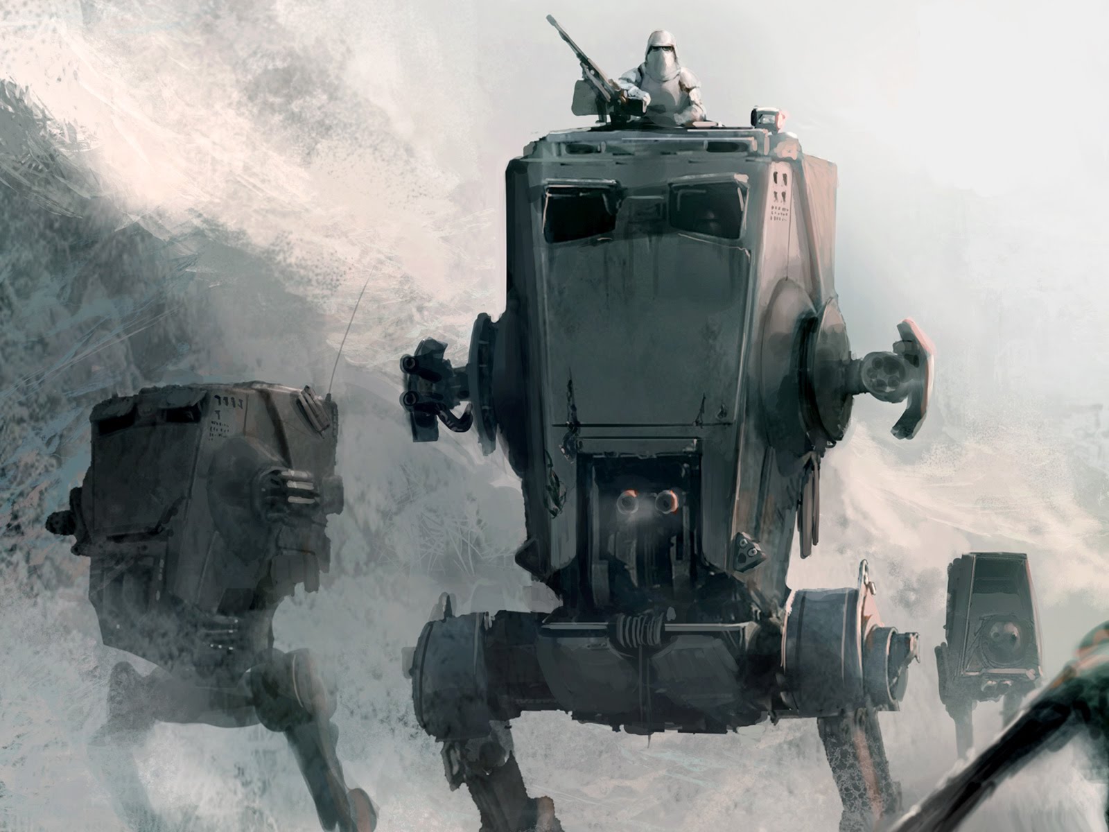 Star Wars ao Extremo: Wallpaper (Battle of Hoth - Batalha de Hoth)