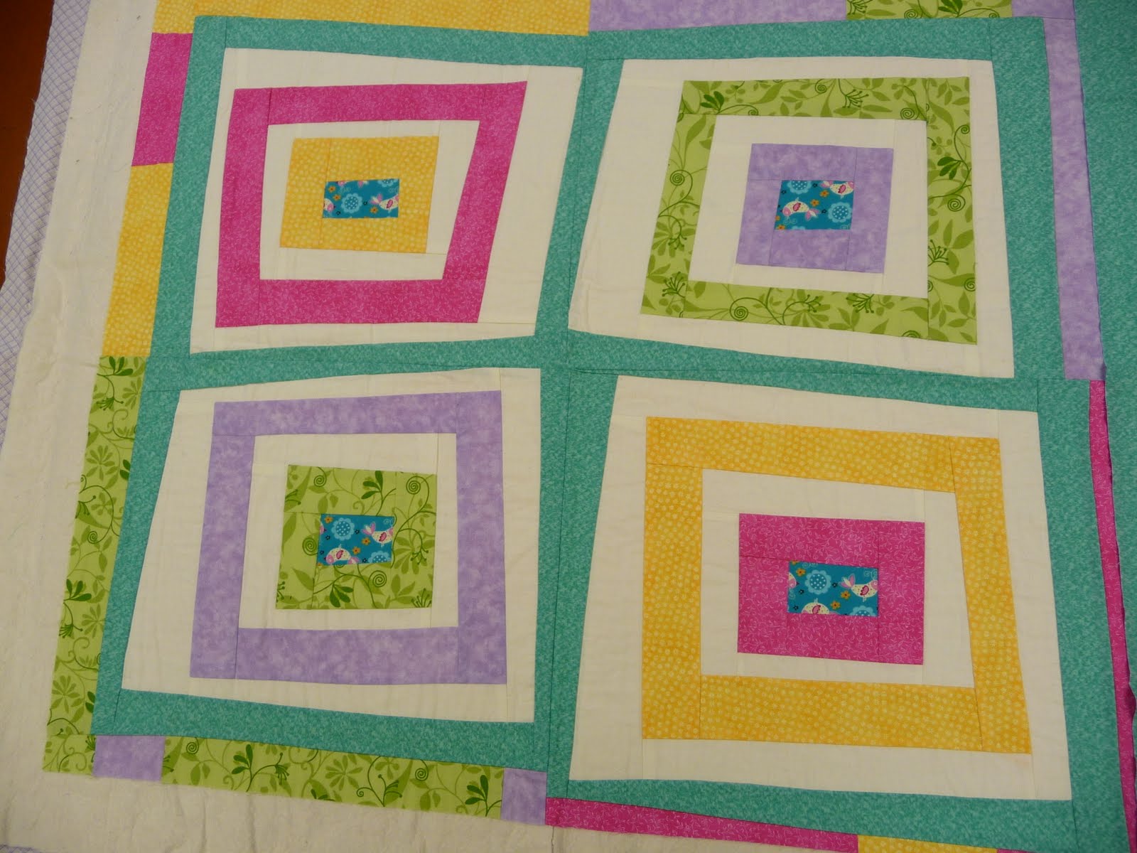rhymes with quilt: Wonky Log Cabin Tutorial #5