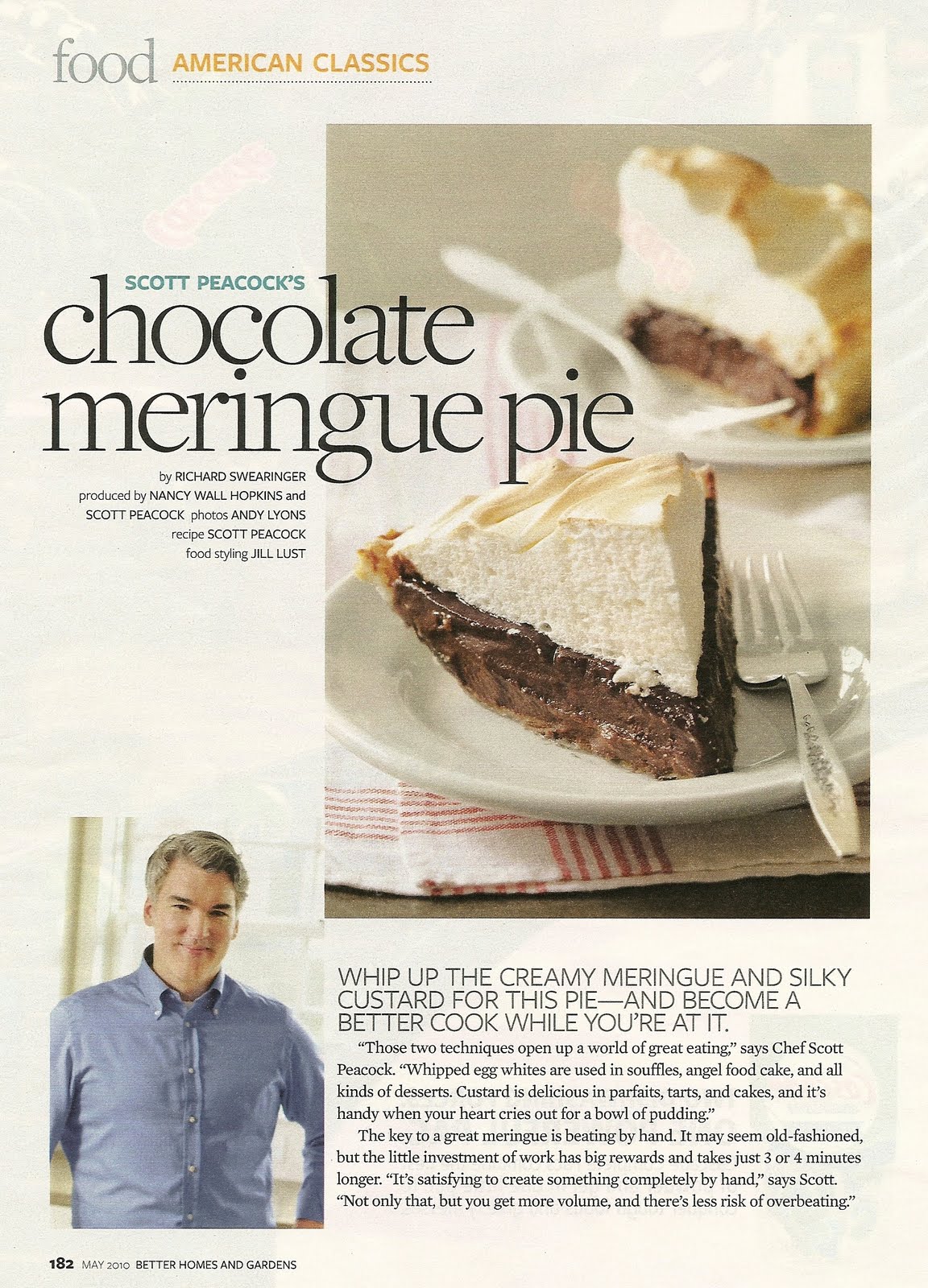 duchess fare: Chef On the Move > Scott Peacock