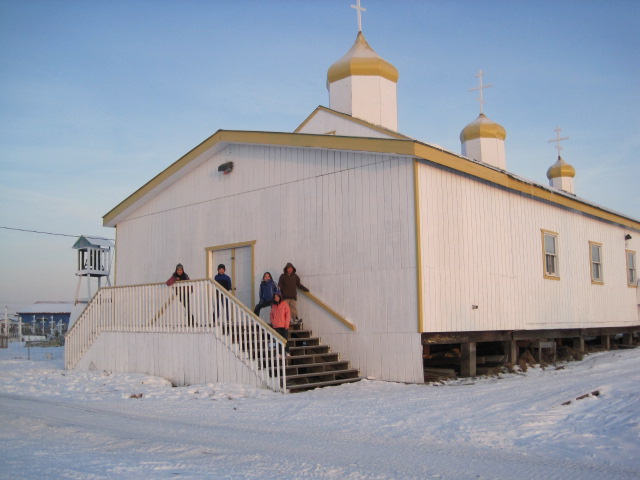 Maria's Musings in Akiuk & Napaskiak Alaska: A Walk After School