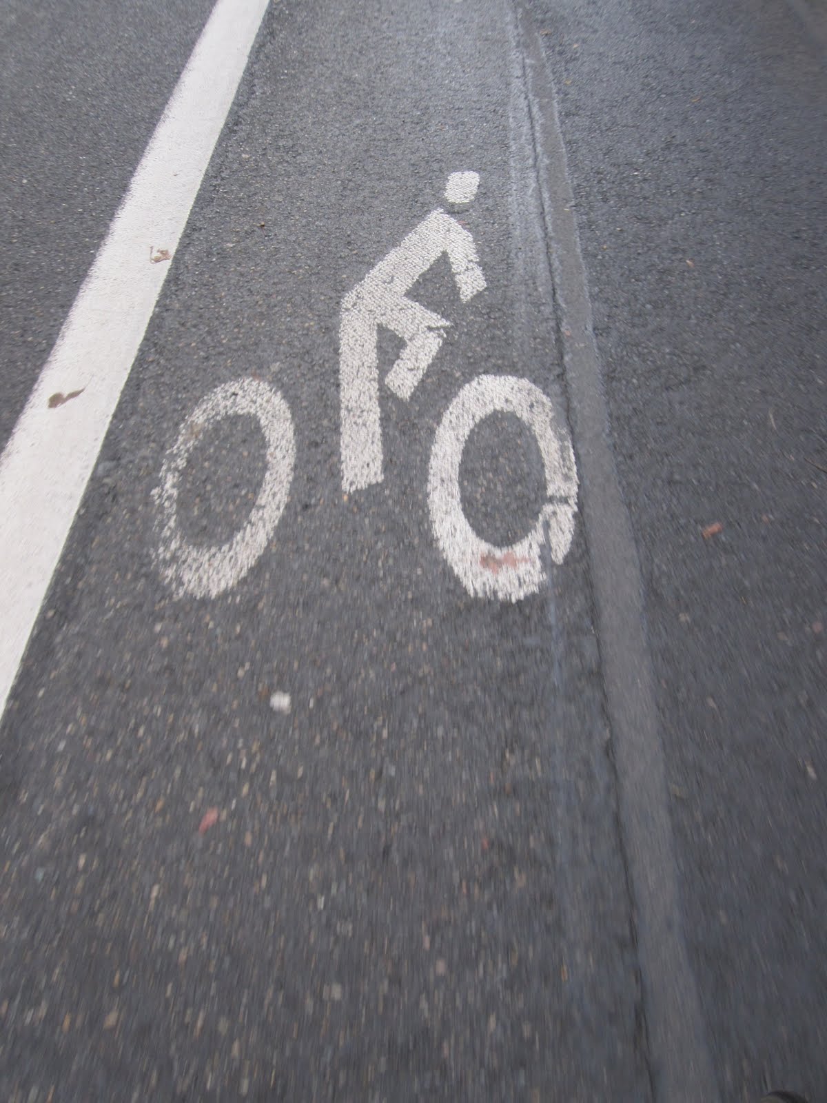 The Common Cyclist: Portland bike lanes - meet the bike lane guy.