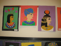 Mrs. Art Teacher!: Egypt projects