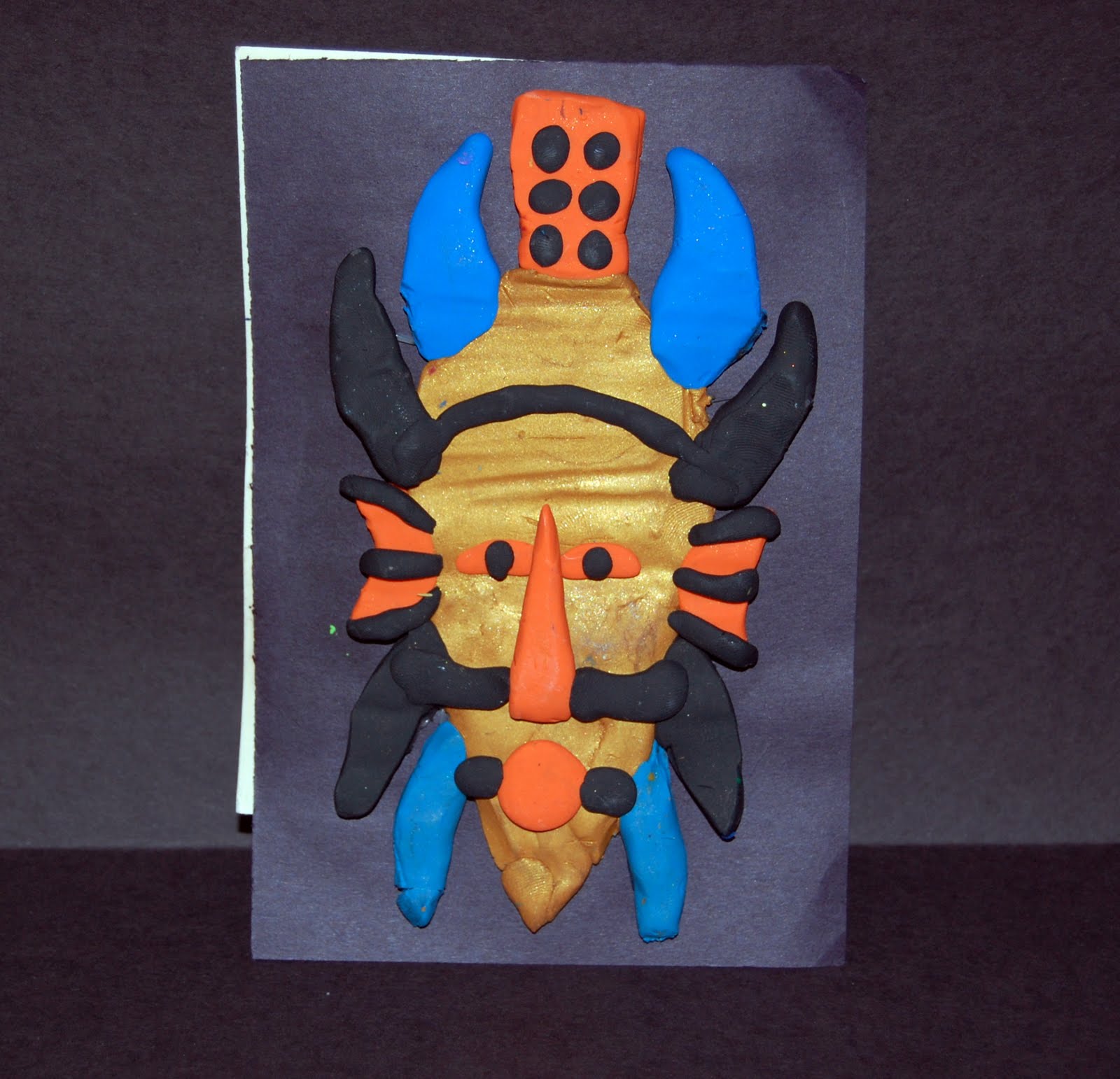 Mrs. Art Teacher!: Polymer clay masks