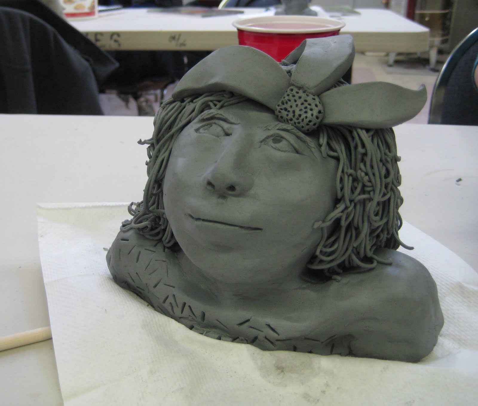 Mrs. Art Teacher!: clay faces