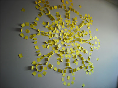 Post it Note Mandala