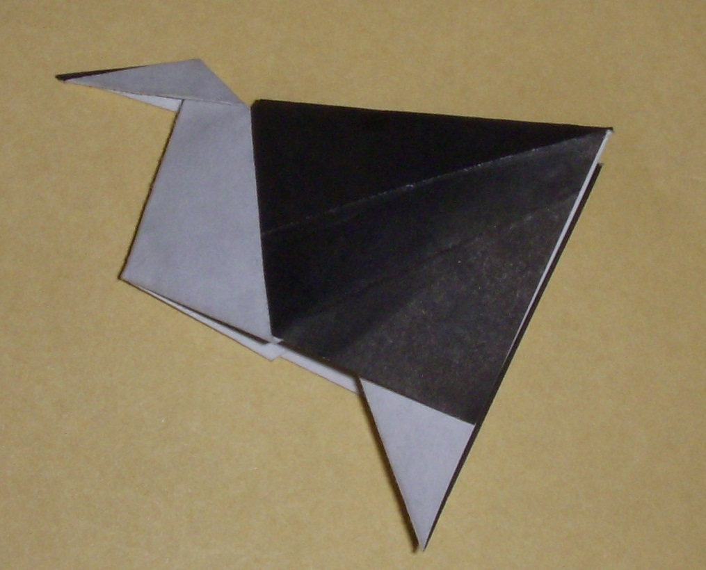 Origami: Origami Ostrich