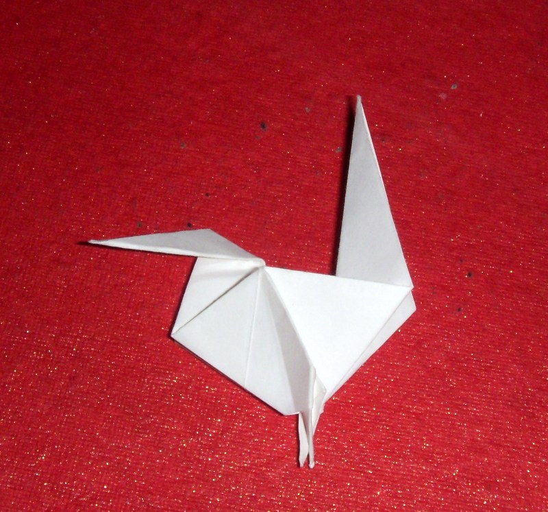 Origami: Origami Chicken
