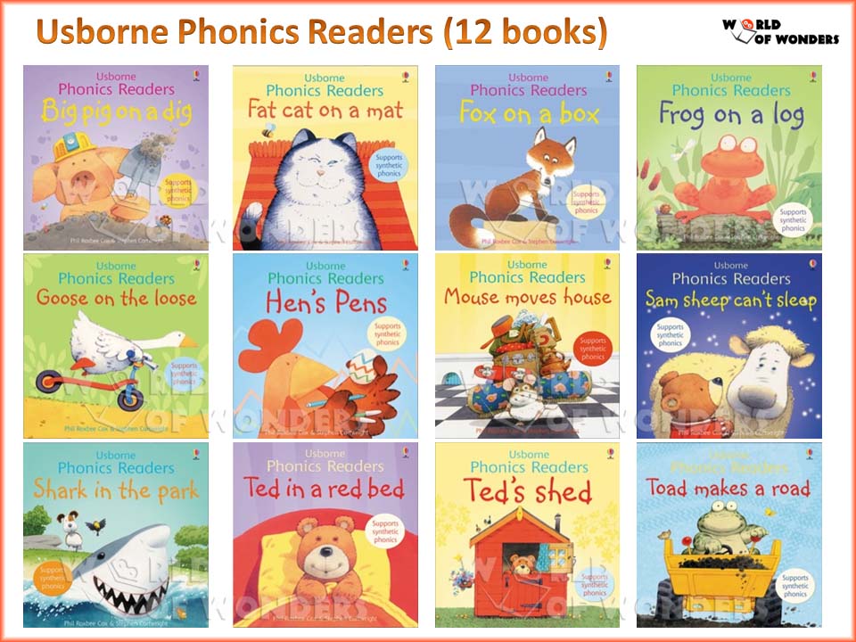World of Wonders: Usborne Phonics Readers Collection