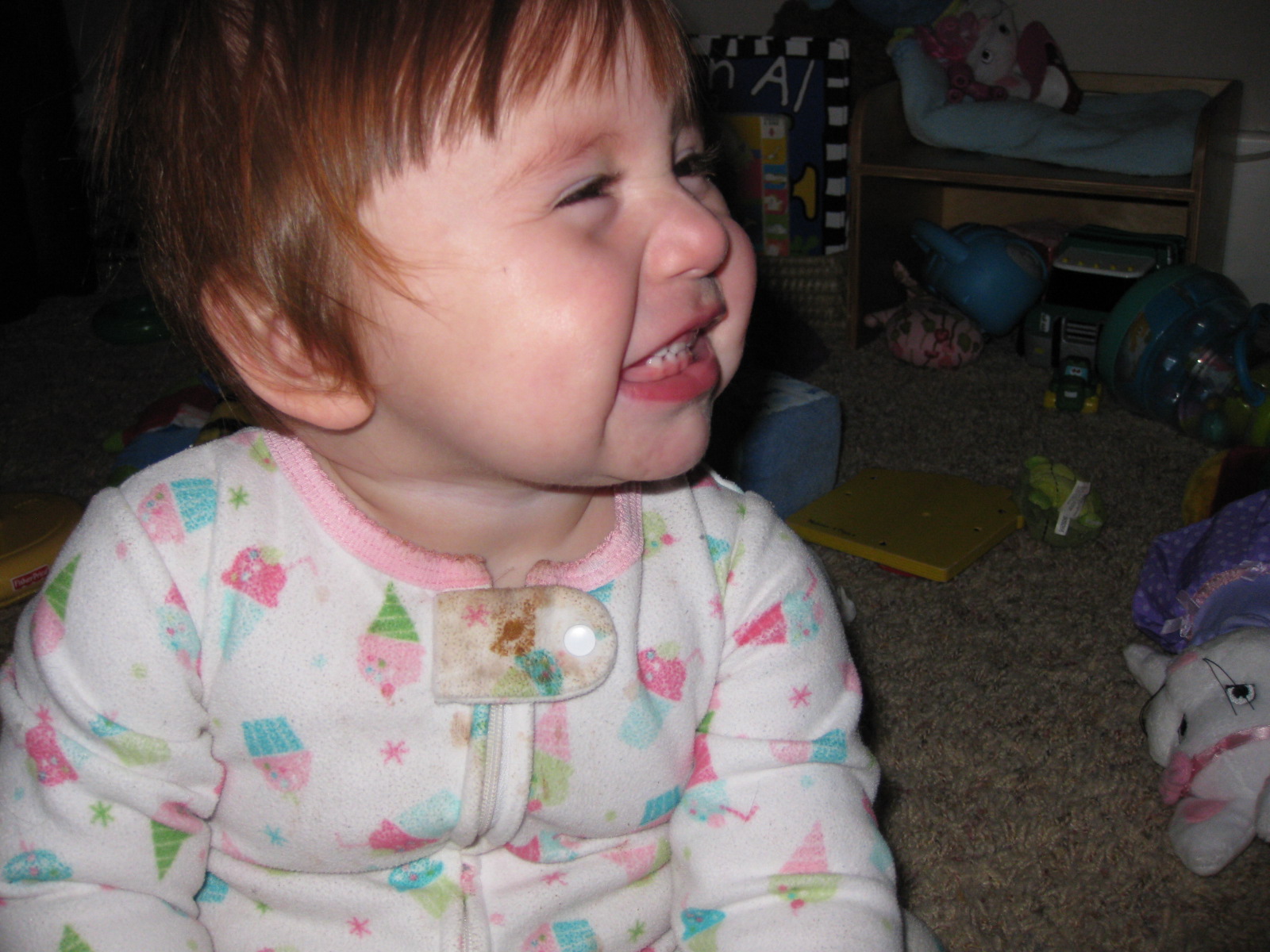 One Dad, Too Much Time: The Scrunched Up Smiling Face Is Universal