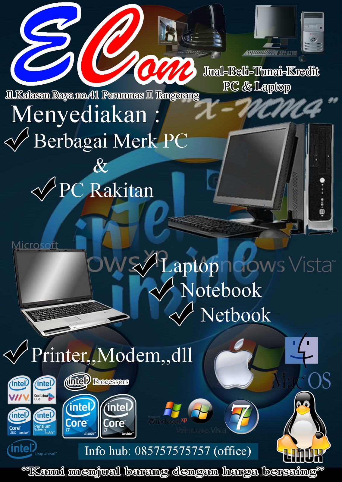 Tugas Membuat Brosur PC ~ Erik Setyawan Site's