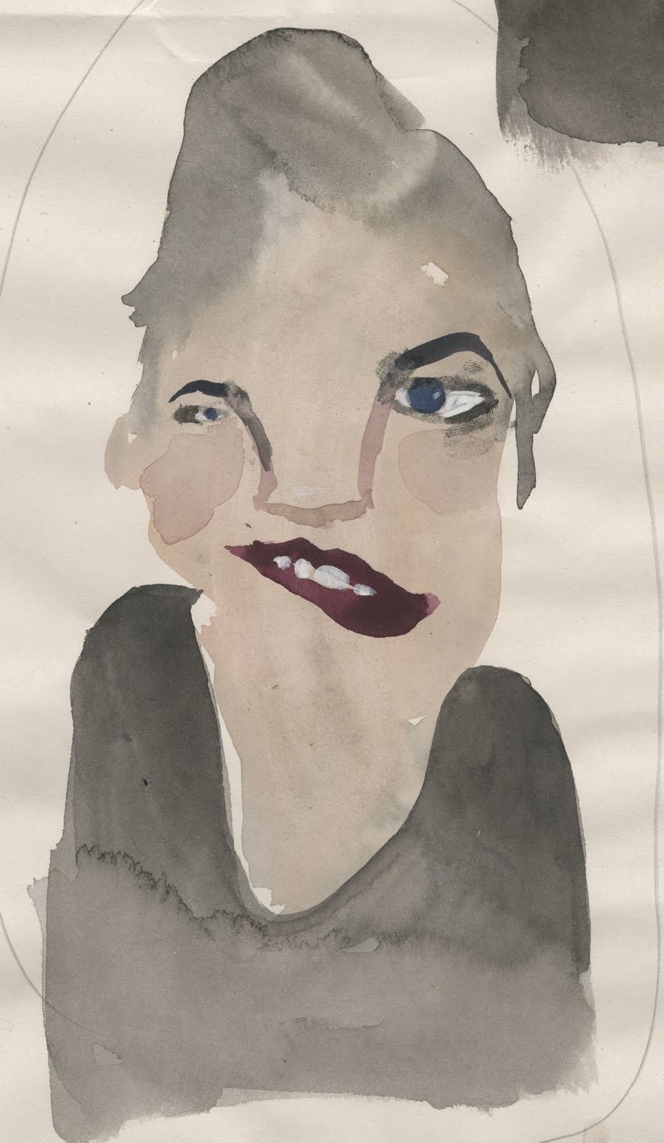 Sarah Maycock: silly self portraits