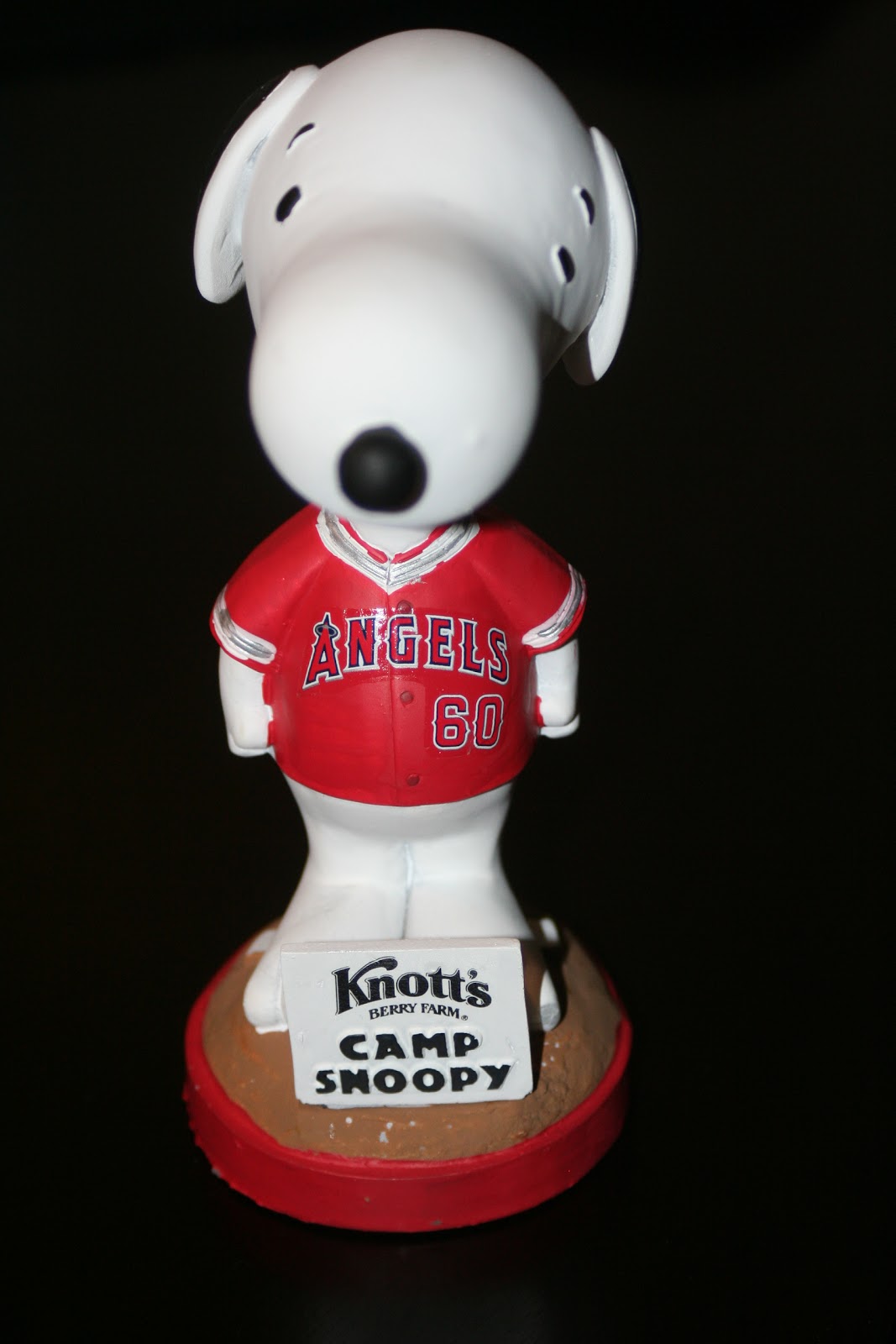 Custom painting my Giants Snoopy bobblehead to an Athletics bobblehead ...