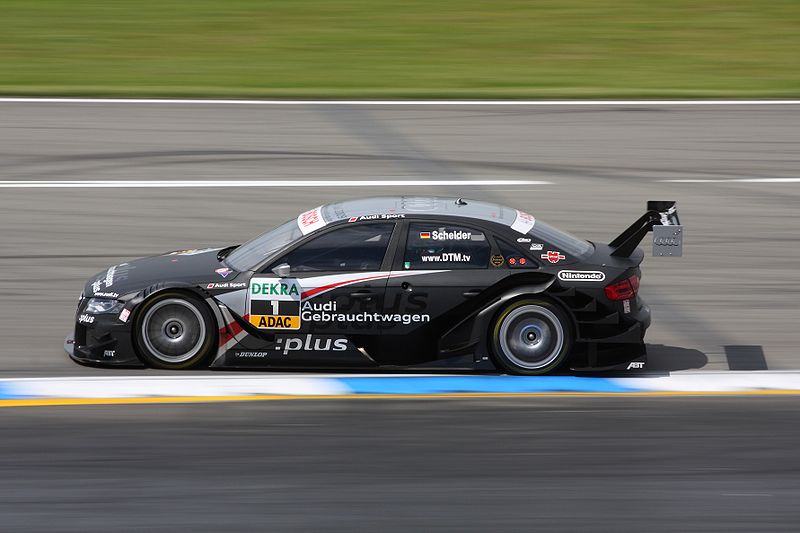 Black Car Blog: Race Car: DTM Audi A4