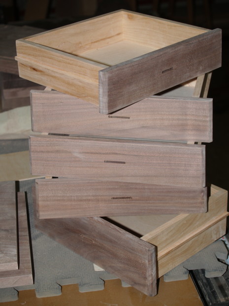 Routed Drawer Fronts