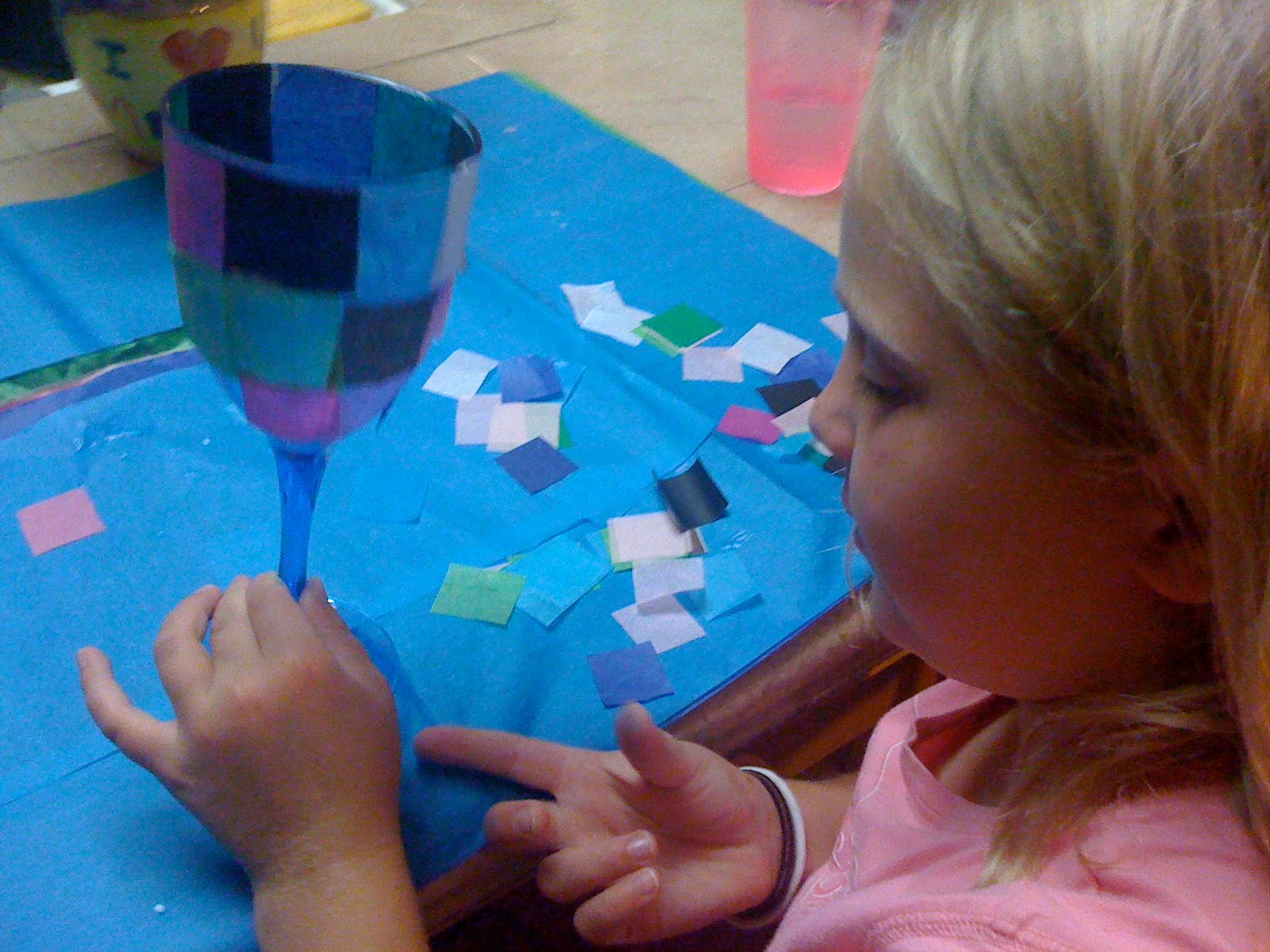 Family At The Foot Of The Cross: Corpus Christi Mosaic Chalice Craft