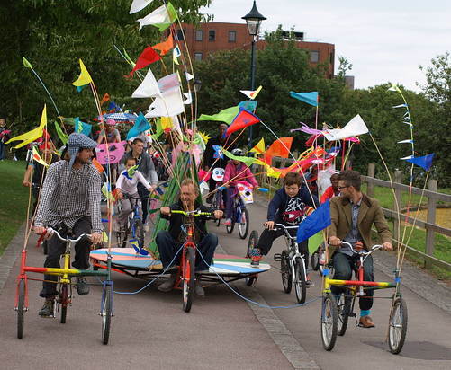 My First Bicycle School of Art: Bristols First Freewheelin' Carnival