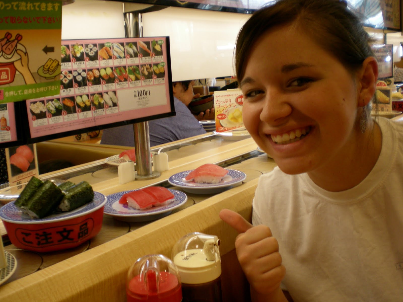 Perry Clan in Japan: Sushi for a Dollar (or 100 Yen)? Only in Japan.