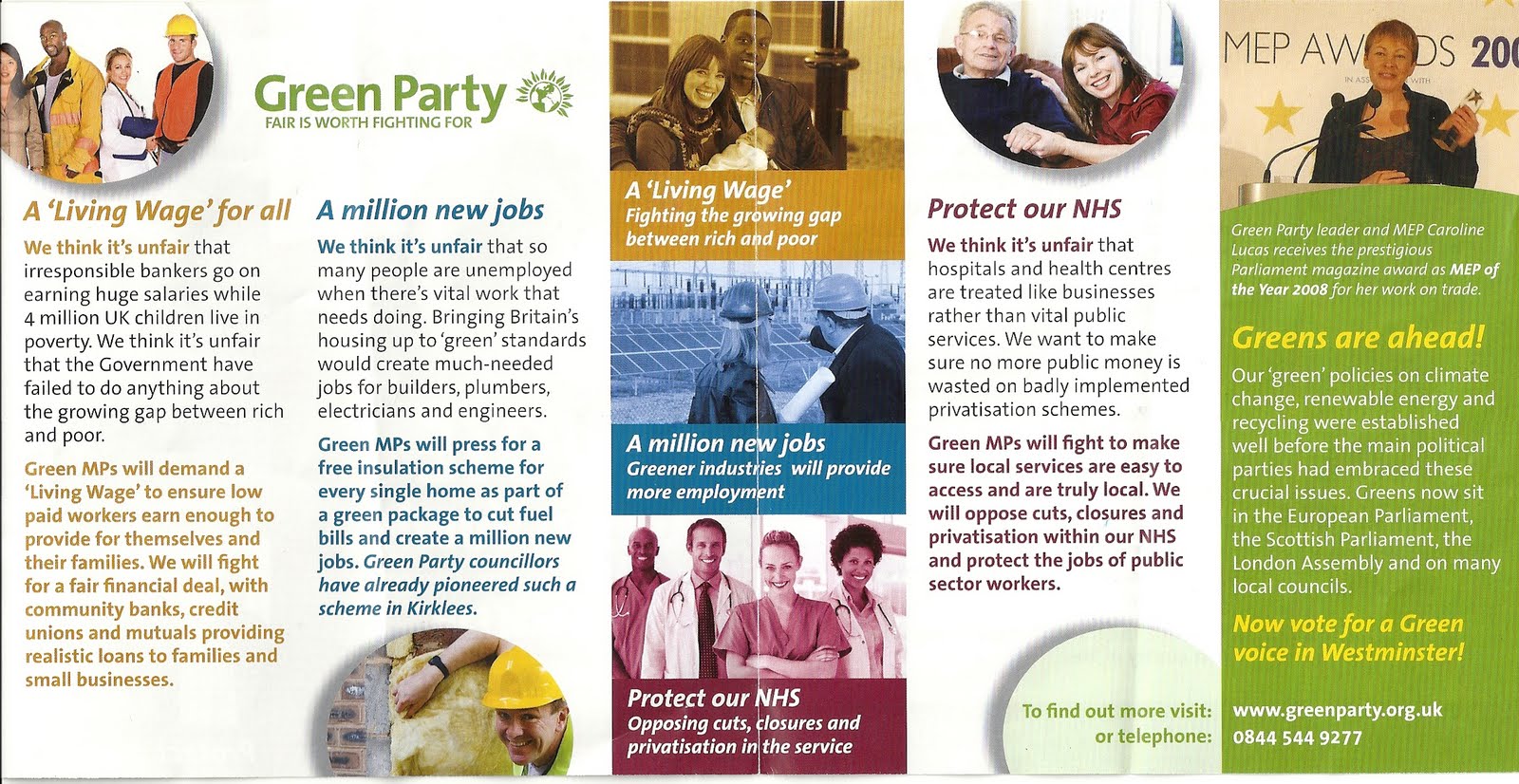 Vowles the Green in Knowle: Green election leaflet for Bristol East