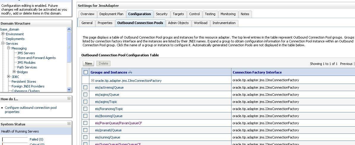 Swim The Fusion: Creating JMS Queue and Posting messages to it from SOA 11g