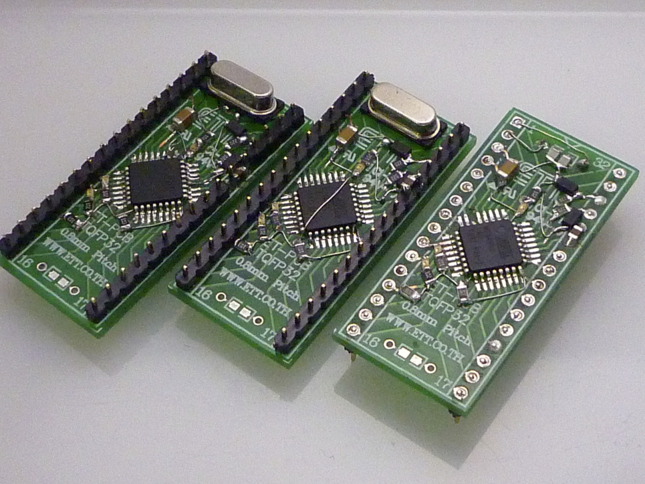 ATmega8u2ユニット化キットが三種出来た。