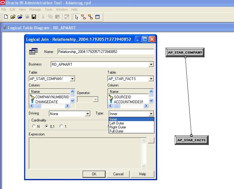 Understanding Complex Join and Physical Join in OBIEE ~ Best Way To ...