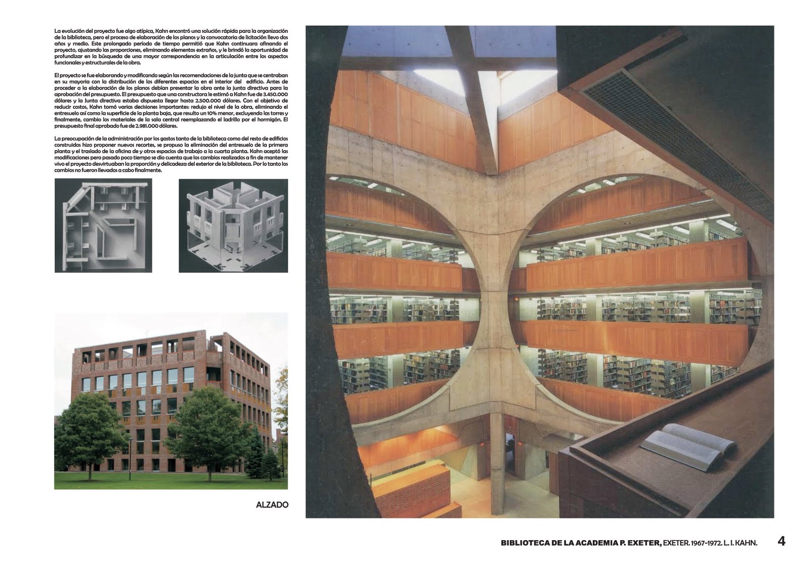 Arqbibliotecas: Biblioteca de la Academia P. Exeter, Exeter. 1967-1972 ...