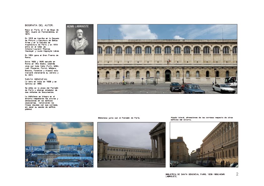 Arqbibliotecas: BIBLIOTECA SAINTE GENEVIÈVE, PARÍS, 1861, HENRI LABROUSTE
