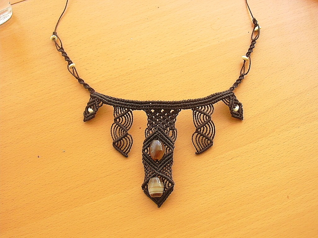 Artesanía Macramé: Collares