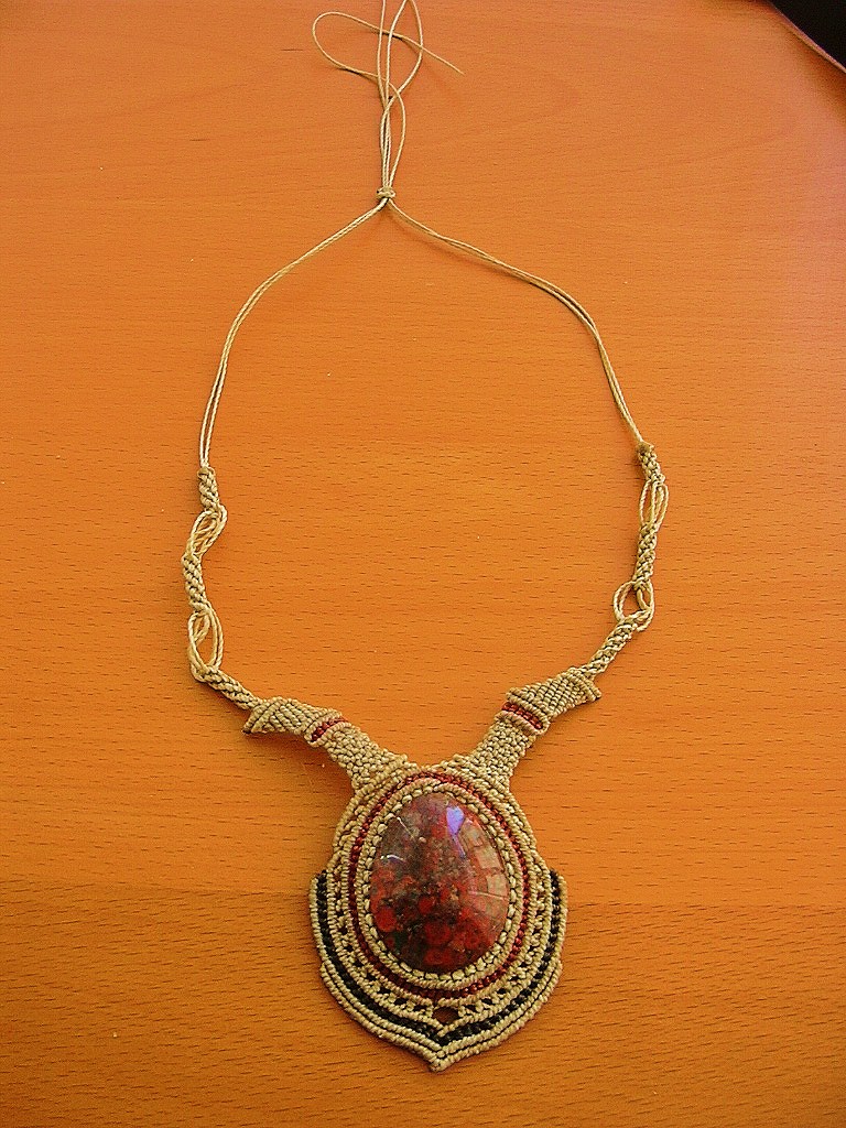 Artesanía Macramé: Collares