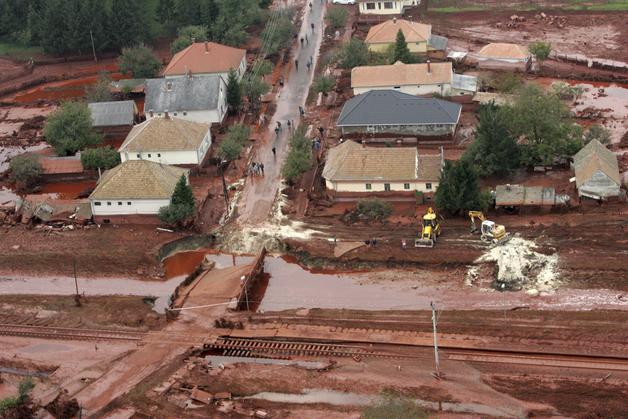 PEDDNA Ecologia: Derrame de Lodo Rojo, Alerta en Hungria
